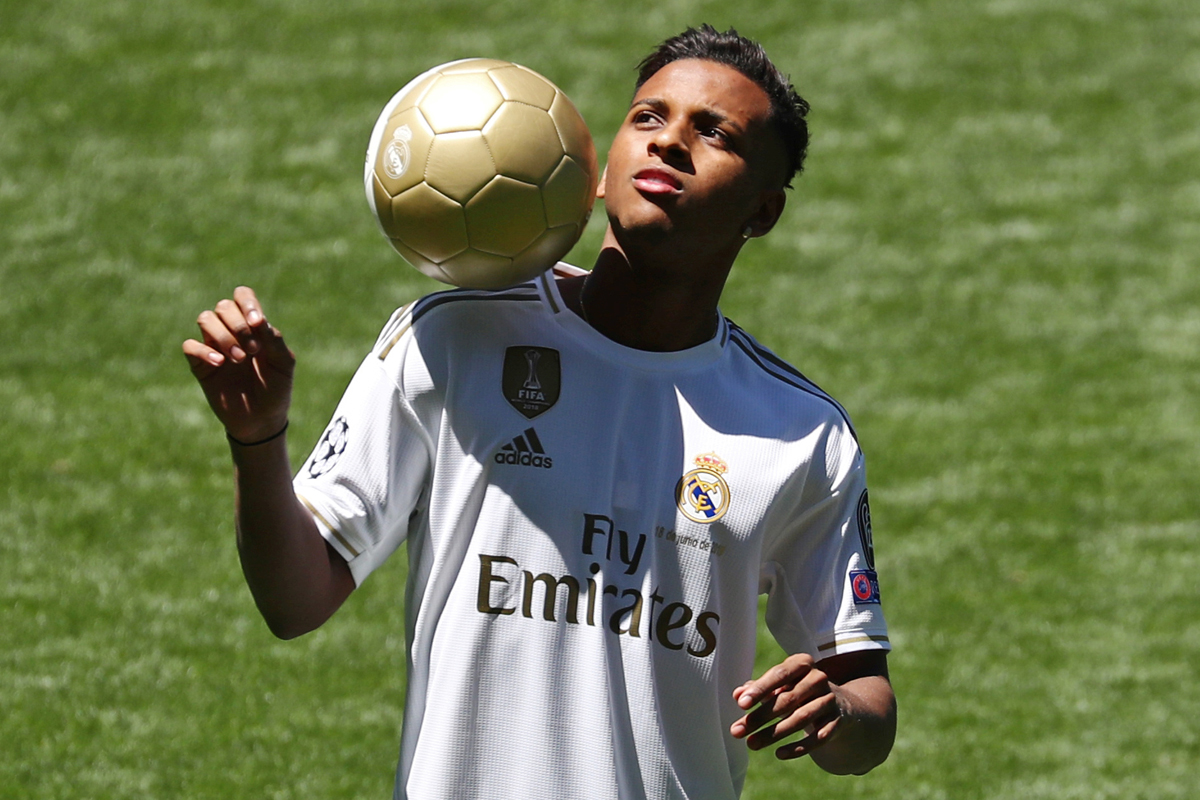 El Real Madrid presentó al delantero Rodrygo GoesConexión Deportiva