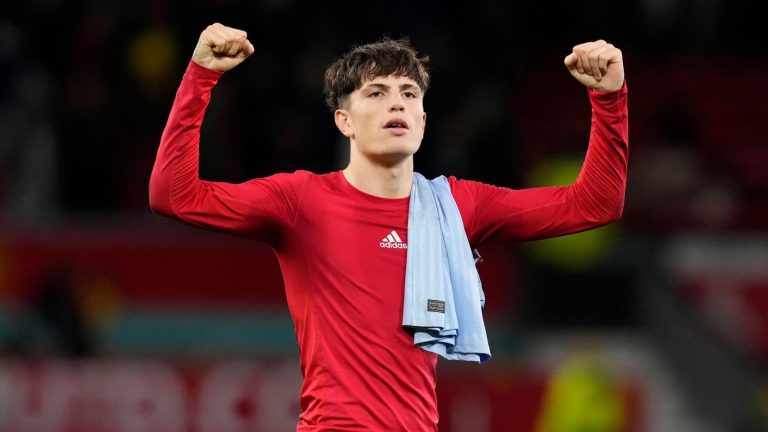 Garnacho le dio la victoria al Manchester United - Conexión ...