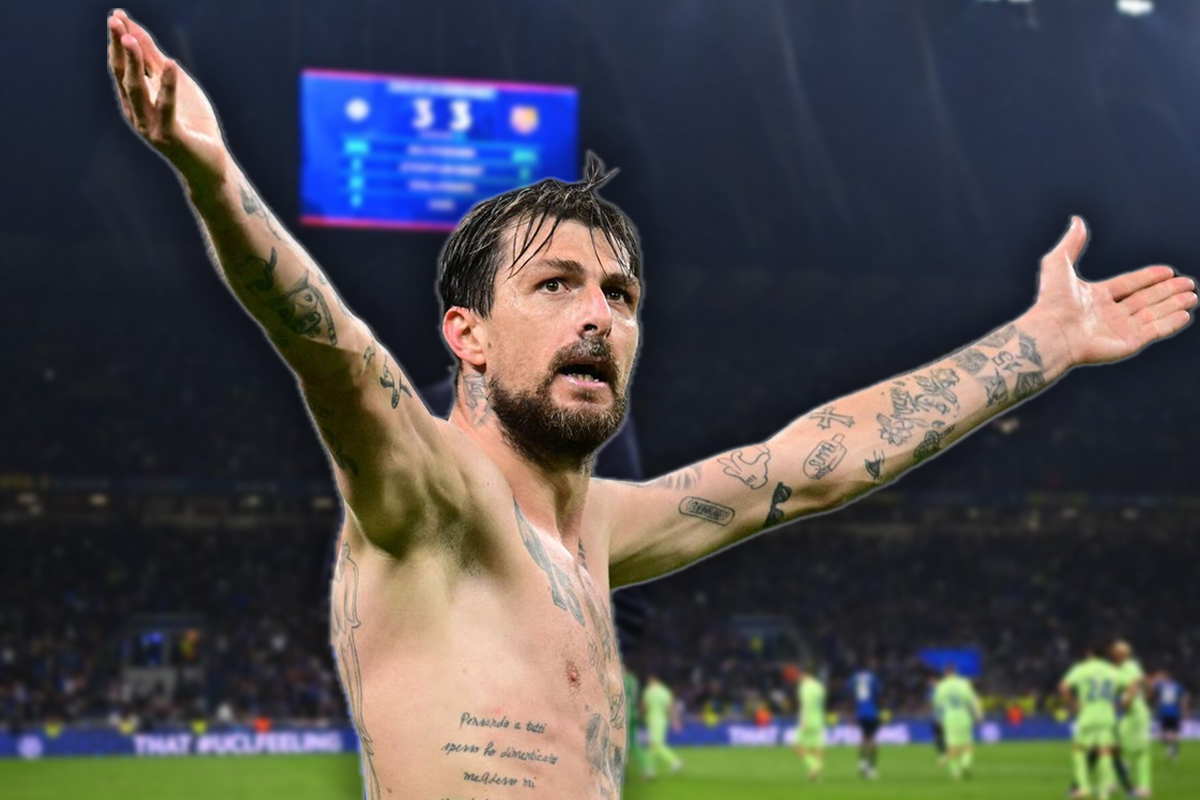 La historia de Acerbi: de superar el cáncer a héroe del Inter contra el ...